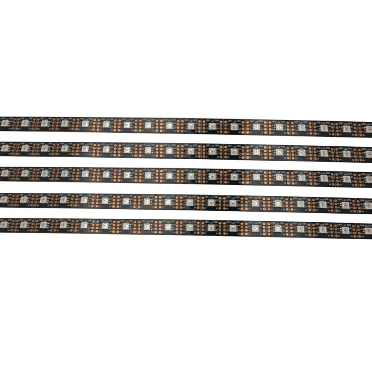 APA102C RGB LED stripe 60 LEDs per meter 5 meters | 101791 | Other by ...