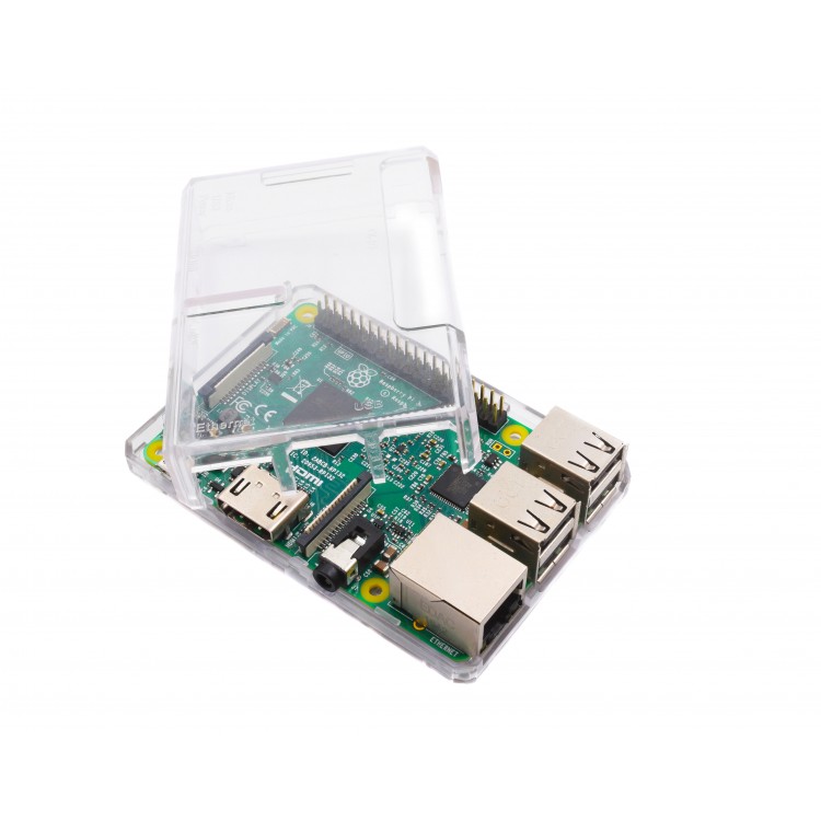 Raspberry Pi 3 Case (Transparent) | 101845 | Other by www.smart ...