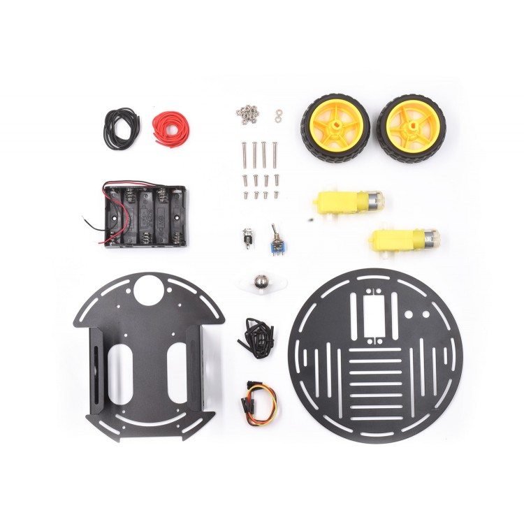 Metal Robot Chassis Kit (2WD, 2-Layer) | 101836 | Other by www.smart ...