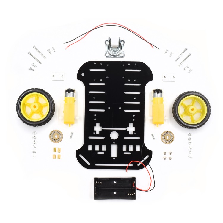 Plastic Robot Chassis Kit (2WD) | 101837 | Other by www.smart ...