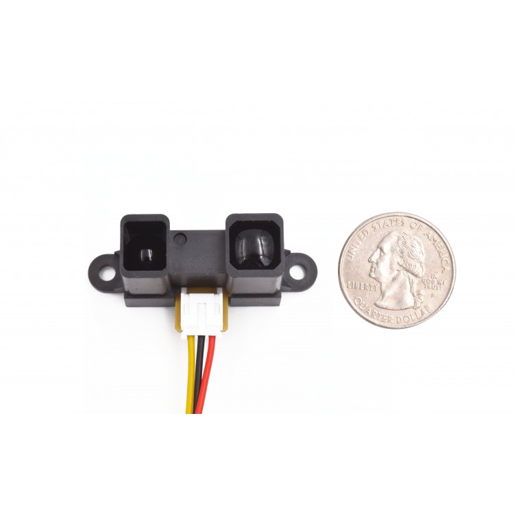 IR Distance Sensor GP2Y0A02YK0F (Sharp, Analog, 20-150cm) | 101811 ...