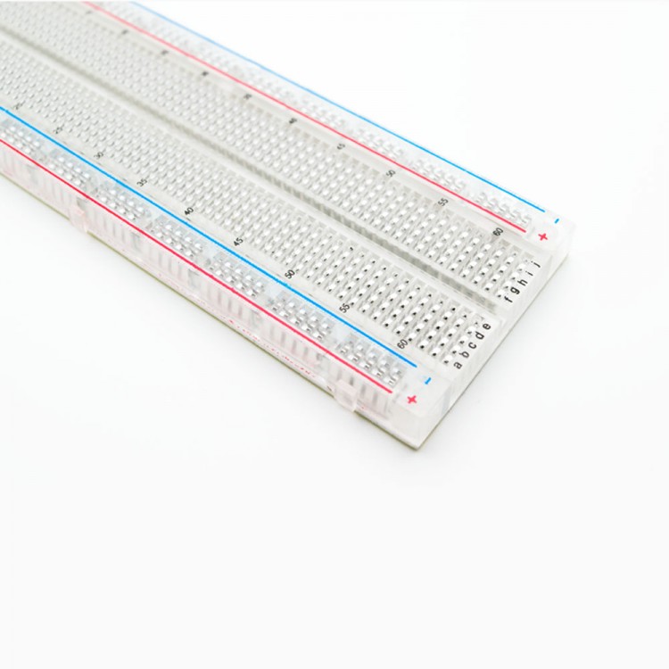 Crystal big Breadboard 830 holes 16.5x5.4cm