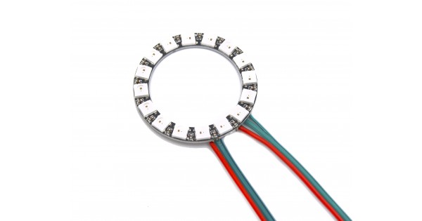 Addressable RGB LED Ring SK6812 (16 5050 LEDs) | 101873 | Other by www ...