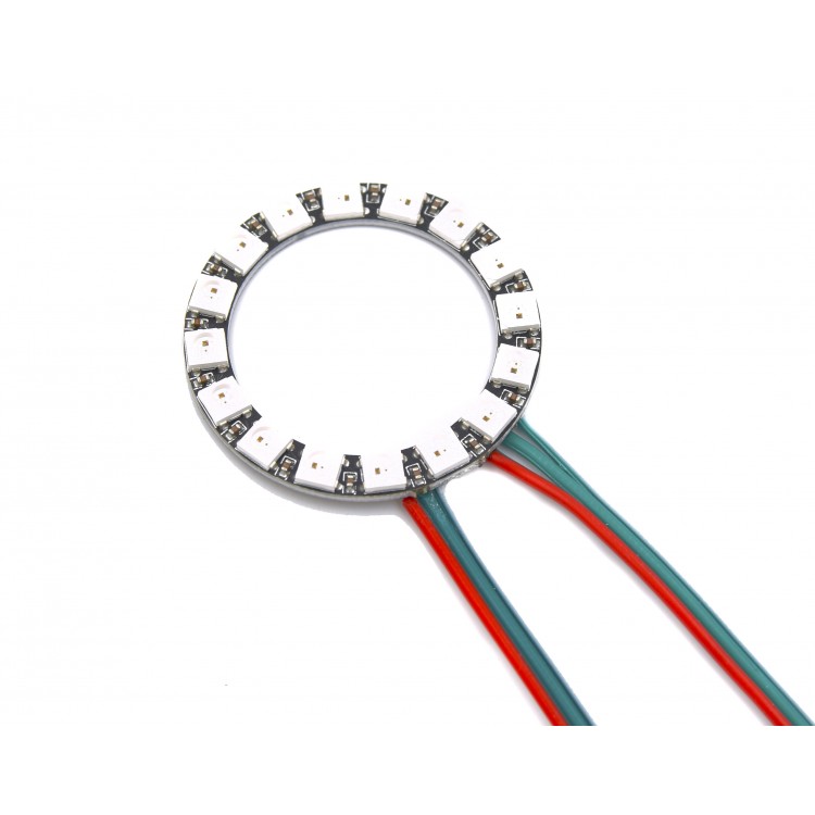 Addressable RGB LED Ring SK6812 (16 5050 LEDs) | 101873 | Other by www ...