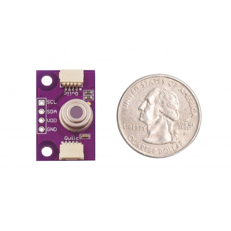 Zio Qwiic Surface Temperature Infrared Sensor (MLX9061) | 101928 ...