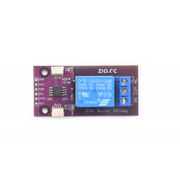 Zio Qwiic Relay (1 Channel) | 101939 | Power Management by www.smart ...