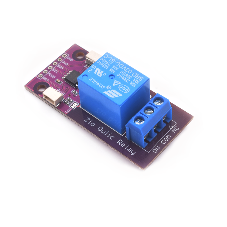 Zio Qwiic Relay (1 Channel) | 101939 | Power Management by www.smart ...