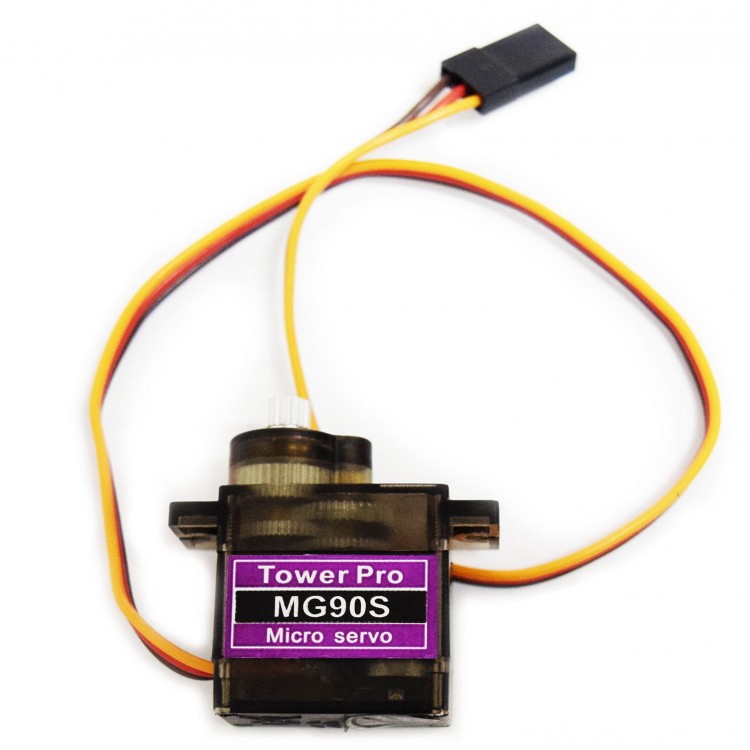 Servo Motor S MG90S (Metal Gears, Digital) | Smart Prototyping