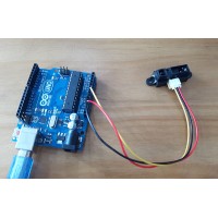 Sharp Distance Measuring Sensor GP2Y0A41SK0F Tutorial