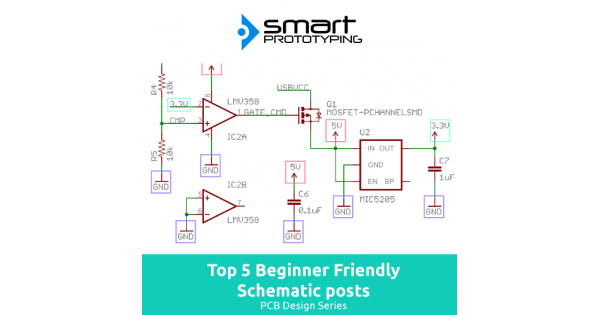 Top 5 Beginner friendly posts on PCB Schematics How To’s