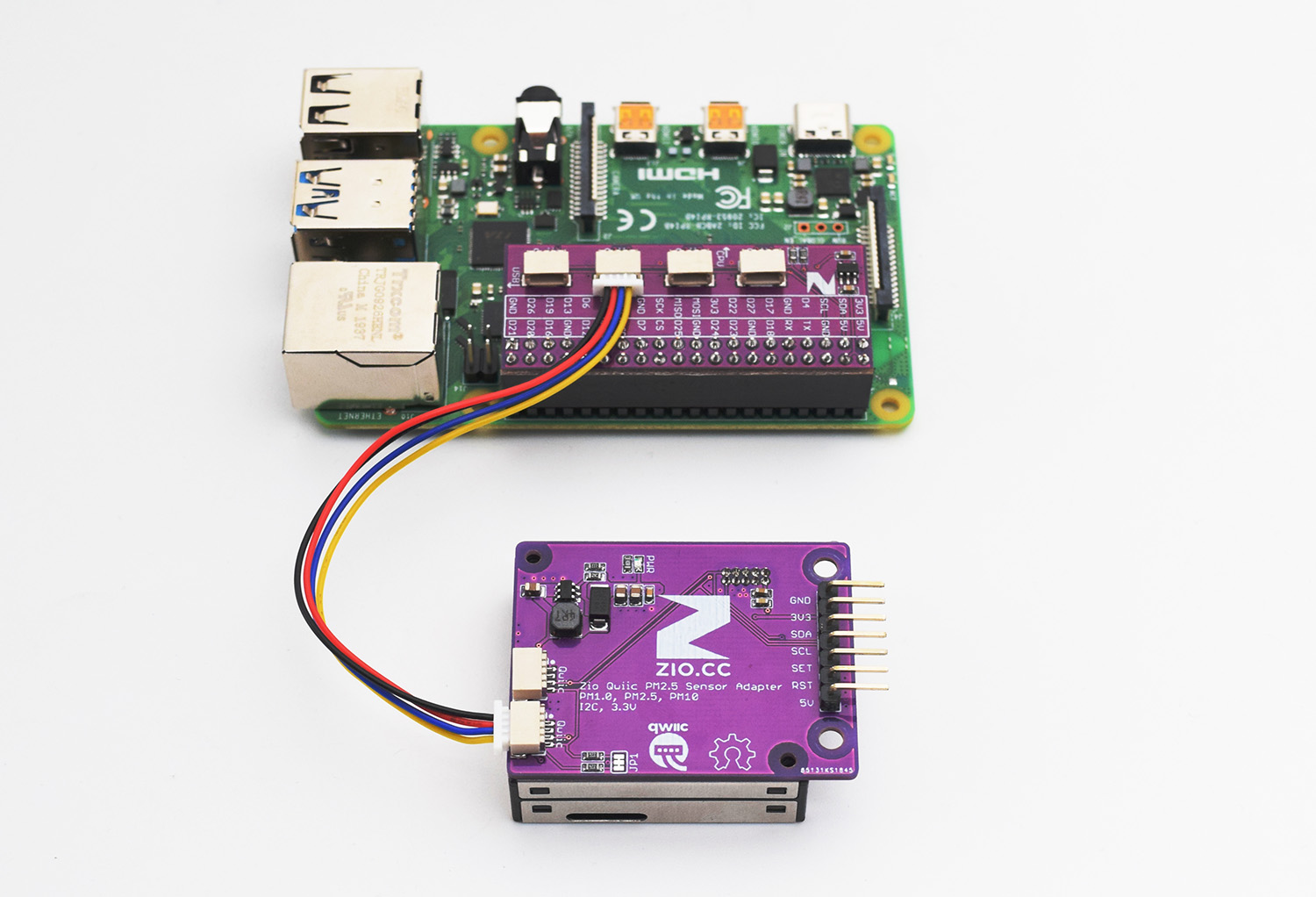 PM 2.5 sensor with Raspberry Pi Python Tutorial