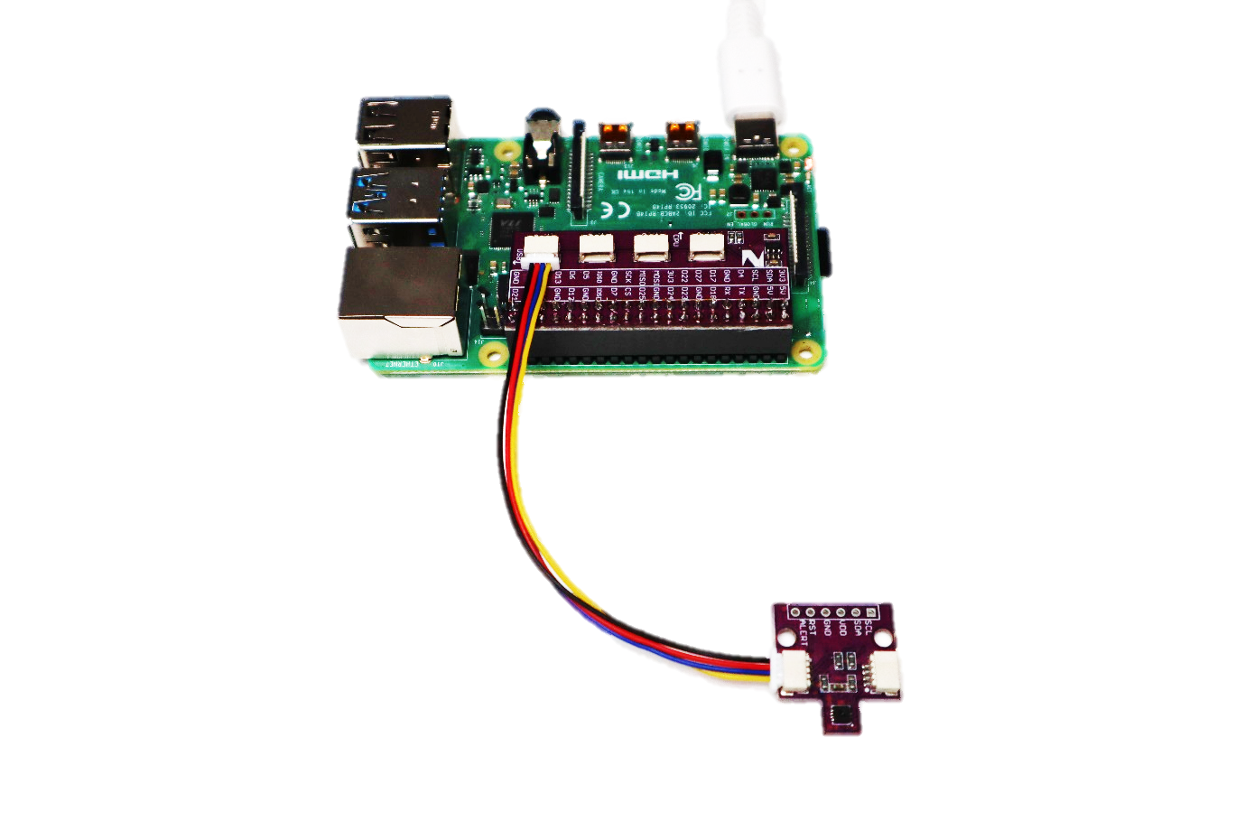 Raspberry Pi and Qwiic SHT31 sensor Demo