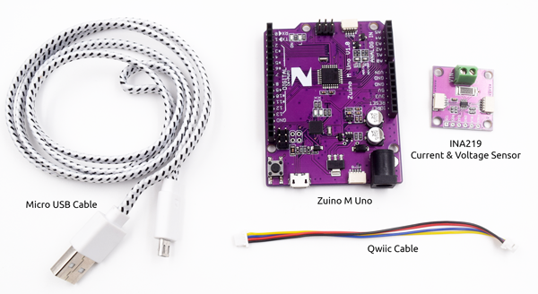 Zio Current & Voltage Sensor Qwiic Start Guide