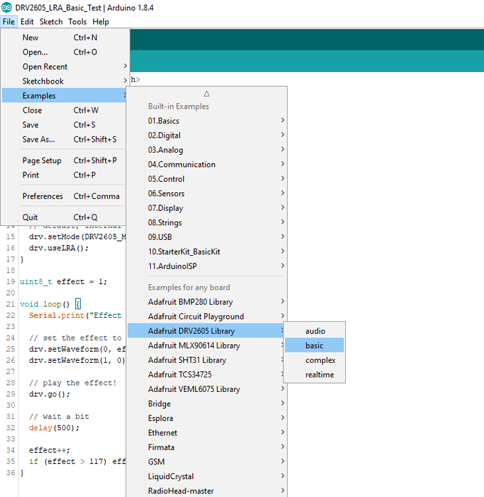 Zio Haptic Driver + LRA Motor Qwiic Start Guide