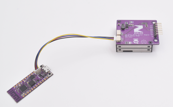 Zio PM 2.5 Air Quality Sensor with Adapter Qwiic Start Guide