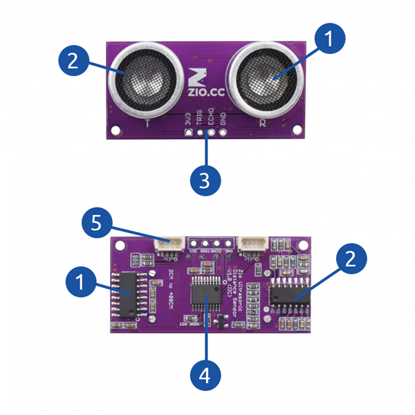 Zio Ultrasonic Distance Sensor Qwiic Start Guide